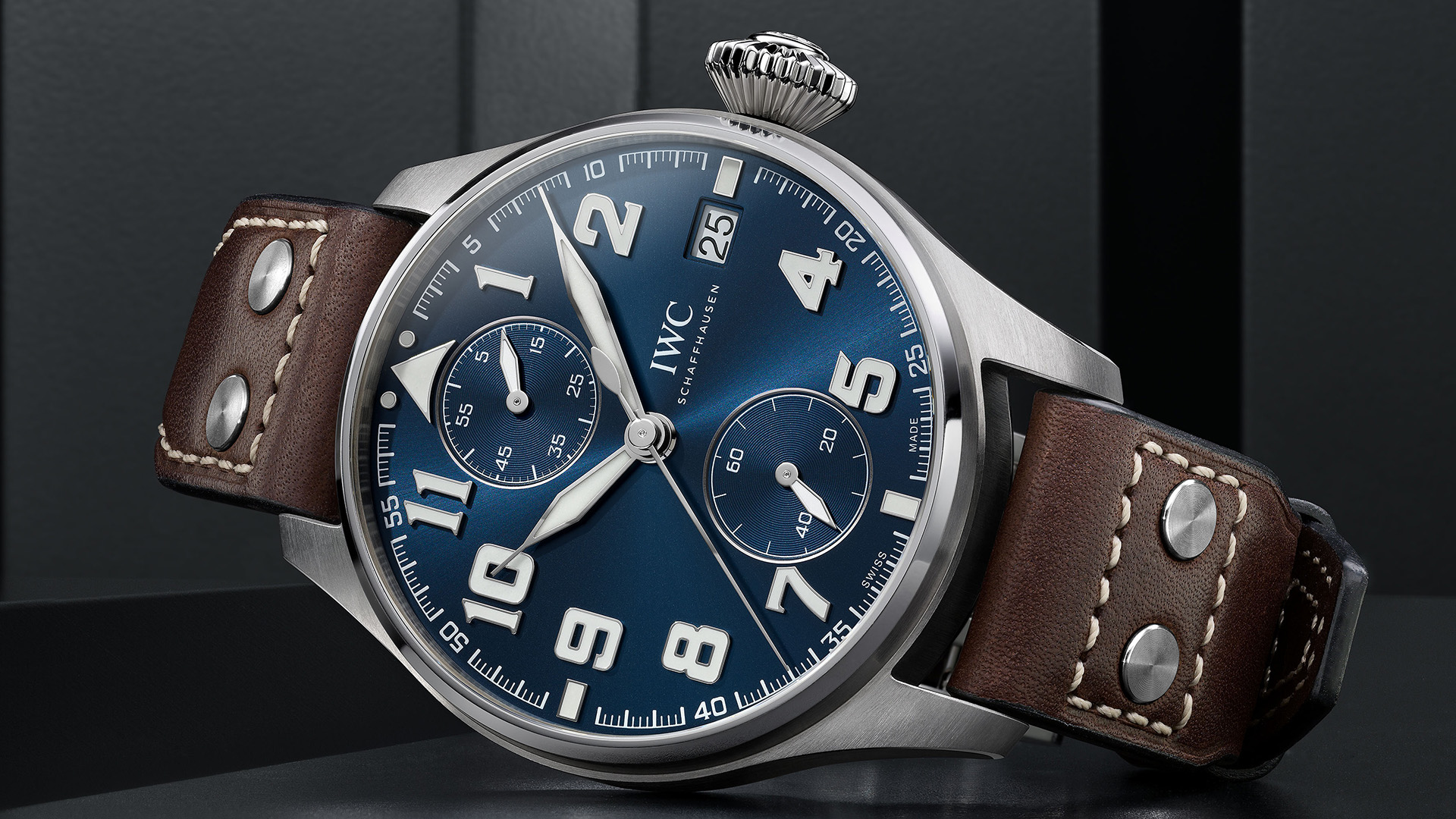 UK Perfect Fake IWC Unveils Limited-Run Big Pilot’s Watch Monopusher ...